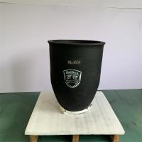 China Silicon Carbide Graphite Crucible for Silver Melting - 1600°C Max Temperature, 2.21-2.25 g/cm³ Density for sale