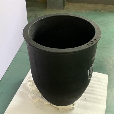 China Silicon Carbide Graphite Crucible for Gold Melting 1600°C Maximum Temperature 2.21-2.25 g/cm3 Density for sale
