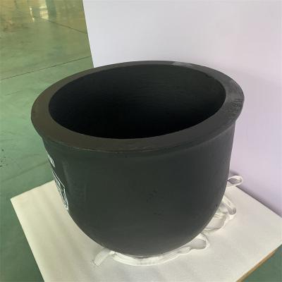 China Silicon Carbide Graphite Crucible for Copper Melting 1600°C for sale