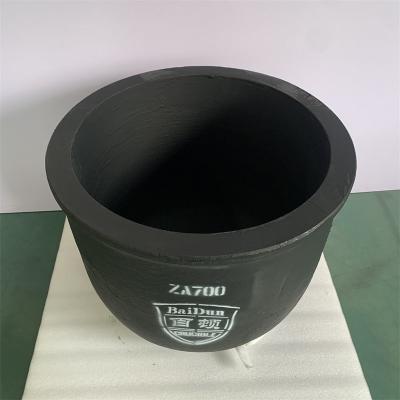 China Silicon Carbide Graphite Copper Melting Crucible for Industrial Use for sale