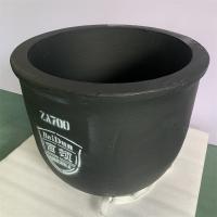 China SiC Graphite Crucible for Zinc Melting - 1600°C Temperature Resistance, 2.21-2.25 g/cm³ Density for sale