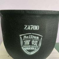 China Silicon Carbide Graphite Crucible for Silver Melting - 1600°C Max Temperature, 2.21-2.25 g/cm³ Density for sale