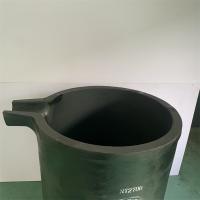 China SiC Graphite Crucible with Pouring Nozzle 1600°C for Non-Ferrous Metal Melting for sale