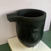 China High Performance Silicon Carbide Graphite Crucible 1600°C Thermal Resistance for Metal Smelting for sale