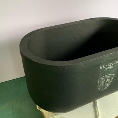 China Clay Graphite Crucible for Metal Melting - 1400°C Maximum Temperature, Lightweight Design for Aluminum, Brass, Bronze for sale