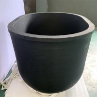 China Oval Type Silicon Carbide Graphite Crucible for Metal Melting - 40-50 W/mK Thermal Conductivity, High Volume Capacity for sale