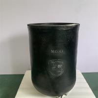 China Silicon Carbide Graphite Crucible for Gold Melting - 1600°C Max Temperature, 2.21-2.25 g/cm³ Density for sale