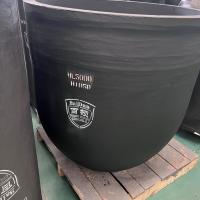 China 100-250kg SiC Graphite Crucible for Metal Melting - 1600°C Max Temperature, 3-5x Longer Lifespan for sale