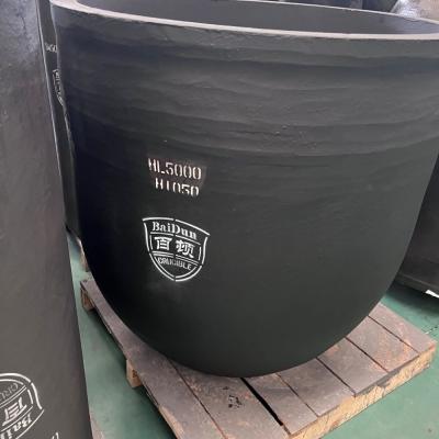 China 100-250kg SiC Graphite Crucible for Metal Melting - 1600°C Max Temperature, 3-5x Longer Lifespan for sale