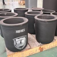 China SiC Graphite Crucible for Gold Melting - 1600°C Max Temperature, 2.21-2.25 g/cm³ Density - Professional Grade Refractory Vessel for sale