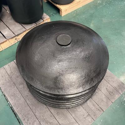 China SiC Graphite Crucible with Pouring Nozzle 1600°C for Non-Ferrous Metal Melting for sale