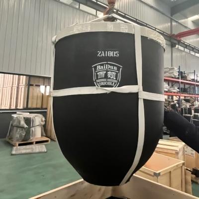 China Baidun SiC Graphite Crucible for Non-Ferrous Metals - 1600°C Max Temperature, 2.21-2.25 g/cm³ Density for sale