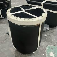 China SiC Graphite Crucible for Copper Melting 1600C High Thermal Conductivity Cylindrical for sale