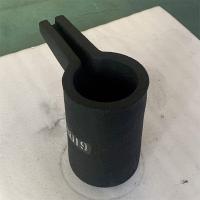 China SiC Graphite Crucible with Pouring Nozzle 5-1000kg Capacity 1600C for Non-Ferrous Metal Melting for sale