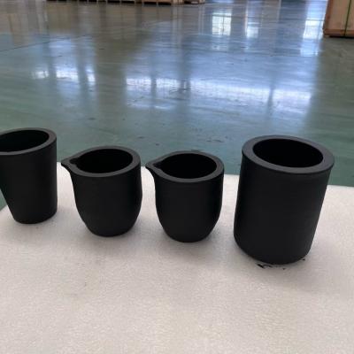 China SiC Graphite Crucible for Zinc Melting 1600°C High Thermal Conductivity for sale