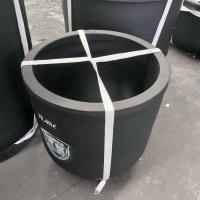China Outstanding Corrosion And Oxidation Resistance Silicon Caibide Graphite Crucible for sale