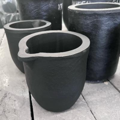 China Magnesium Alloy Melting SiC Graphite Crucible 2.25 g/cm3 Dense Structure Oxidation Resistant for sale
