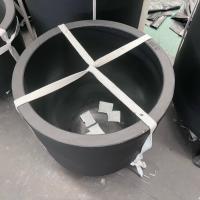 China Rectangular SiC Graphite Crucible 1000-3000°C for Square Furnace Chamber Custom Size for sale