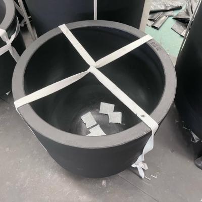 China Rectangular SiC Graphite Crucible 1000-3000°C for Square Furnace Chamber Custom Size for sale