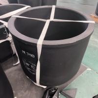 China Deslagging SiC Graphite Crucible with Slag Retention Rim for Clean Metal Pour for sale