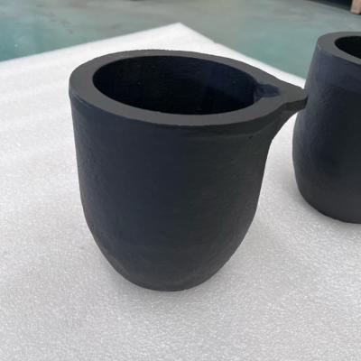 China 50kg Medium Capacity SiC Graphite Crucible for Mid-Scale Foundry Batch Production for sale