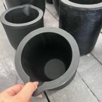 China Portable SiC Graphite Mini Crucible 100ml for On-Site Torch Melting Metal Repair for sale