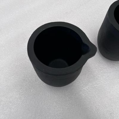 China 25kg Clay Bonded Graphite Crucible for Non-Ferrous Metal Melting 1200°C for sale