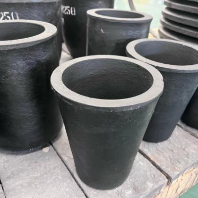 China Machine Pressed High Density Graphite Clay Crucible with Extended Service Life for sale