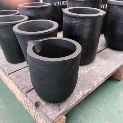 China 5kg Small Graphite Clay Crucible for Dental Laboratory Precision Casting Applications for sale