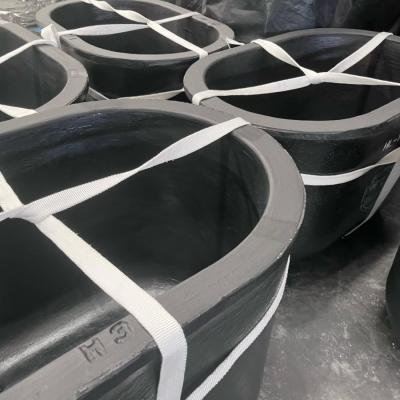China 100kg Extra Large Graphite Clay Crucible for Steel Iron Foundry High Temperature Melting for sale