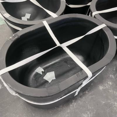 China 10kg Medium Graphite Clay Crucible for Educational Metallurgy Training Laboratory for sale