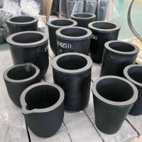 China Low Temperature 800-1200C Graphite Clay Crucible for Low Melting Point Alloy Processing for sale
