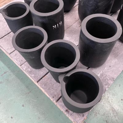 China High Carbon Content Graphite Clay Crucible for Maximum 150 W/mK Thermal Conductivity for sale