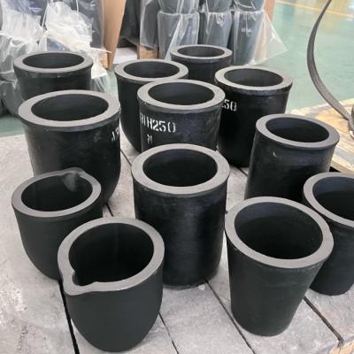 China Fast Melting Graphite Clay Crucible with Optimized Wall Thickness for Energy Efficiency for sale