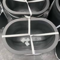 China Electrolytic Copper Cathode Melting SiC Graphite Crucible 1650C High Purity Refining for sale