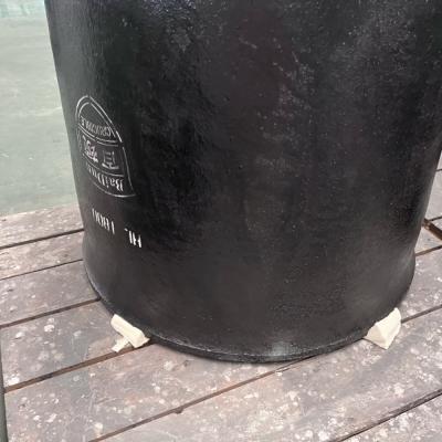 China Brass Alloy Specialized SiC Graphite Crucible for Plumbing Fitting and Valve Casting for sale