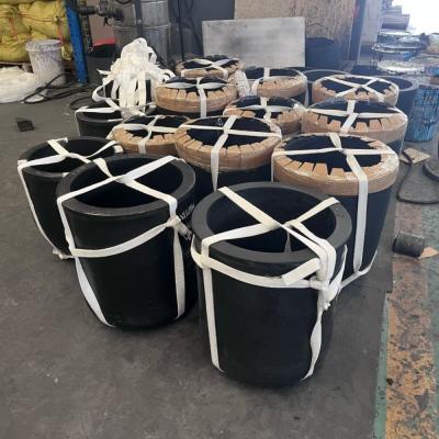 China 200kg Induction Copper Melting Crucible for Electrical Busbar Conductor Production for sale