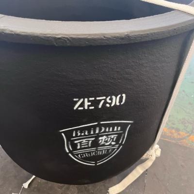 China Vacuum Melting Electronic Grade Copper SiC Graphite Crucible for Semiconductor Target Material for sale