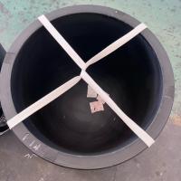 China Double Pour Spout Copper Melting SiC Graphite Crucible for Simultaneous Multi-Mold Casting for sale