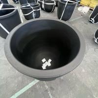China Bulk Wholesale Pallet Pack Copper Melting SiC Graphite Crucible for Large Volume Foundry Supply for sale