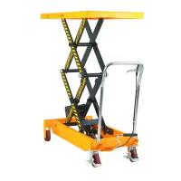 China Manual Hydraulic Scissor Lift Tables 150kg to 2000kg Capacity with 280-2000mm Lift Height for sale