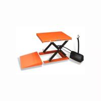 China Ultra-Low Electric Hydraulic Scissor Lift Table 1000-2000kg Capacity 85-860mm Height Industrial Platform for sale