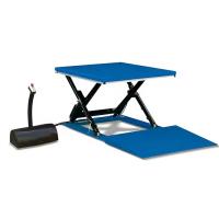 China Ultra-Low Electric Hydraulic Scissor Lift Table 2000kg Capacity 85-860mm Height Industrial Platform for sale