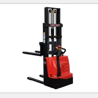 China Electric Pallet Stacker 1.5-2 Ton Capacity with 1600mm Turning Radius and 3500mm Lift Height for sale