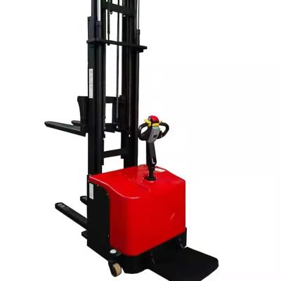 China 1.5 Ton Electric Pallet Stacker with 3500mm Lifting Height and 30% Grade Ability for sale
