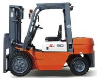 China 3 Ton Diesel Forklift CPC30 with 3000kg Capacity and 19 km/h Speed for Warehouse Operations for sale