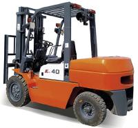 China 4 Ton Diesel Forklift CPC40 with 4000kg Capacity and 3000mm Lift Height - Isuzu or Japanese Engine Options for sale