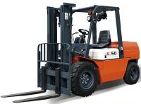 China CPC40 Diesel Forklift 5000kg Capacity 5 Ton with CE Certification and Isuzu Engine for sale