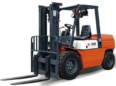 China CPC40 Diesel Forklift 5000kg Capacity 5 Ton with CE Certification and Isuzu Engine for sale