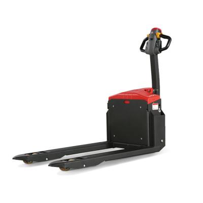 China CE Electric Pallet Jack 1.5-2 Ton Capacity Battery Pallet Truck with 4.5-6.2 km/h Speed for sale